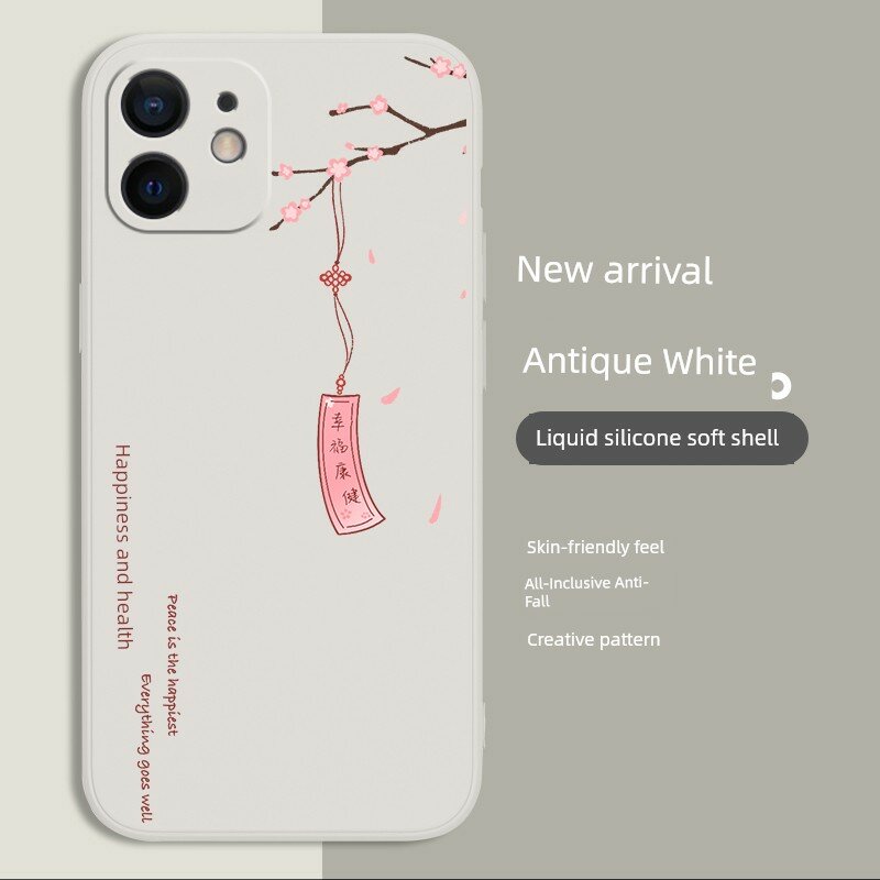 Премиум чехол для iPhone 11 из силикона в антично-белом цвете, прочная ударопрочная защита с мягкой TPU-материей для