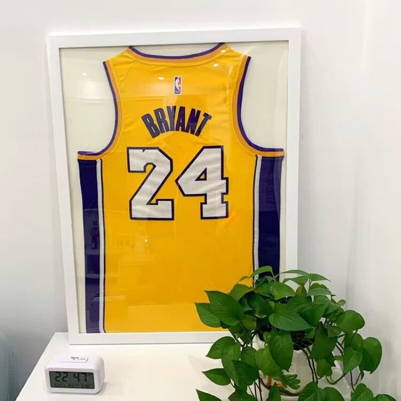 Фоторамка для джерси NBA, настенное крепление, баскетбол, теннис, памятная коллекция, дисплей для подписей, рамка для одежды