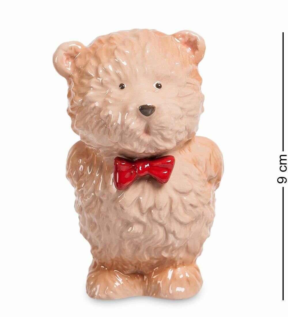 Фигурка настольная Мишка с букетом (Pavone) A2024521 Pavone, Керамика