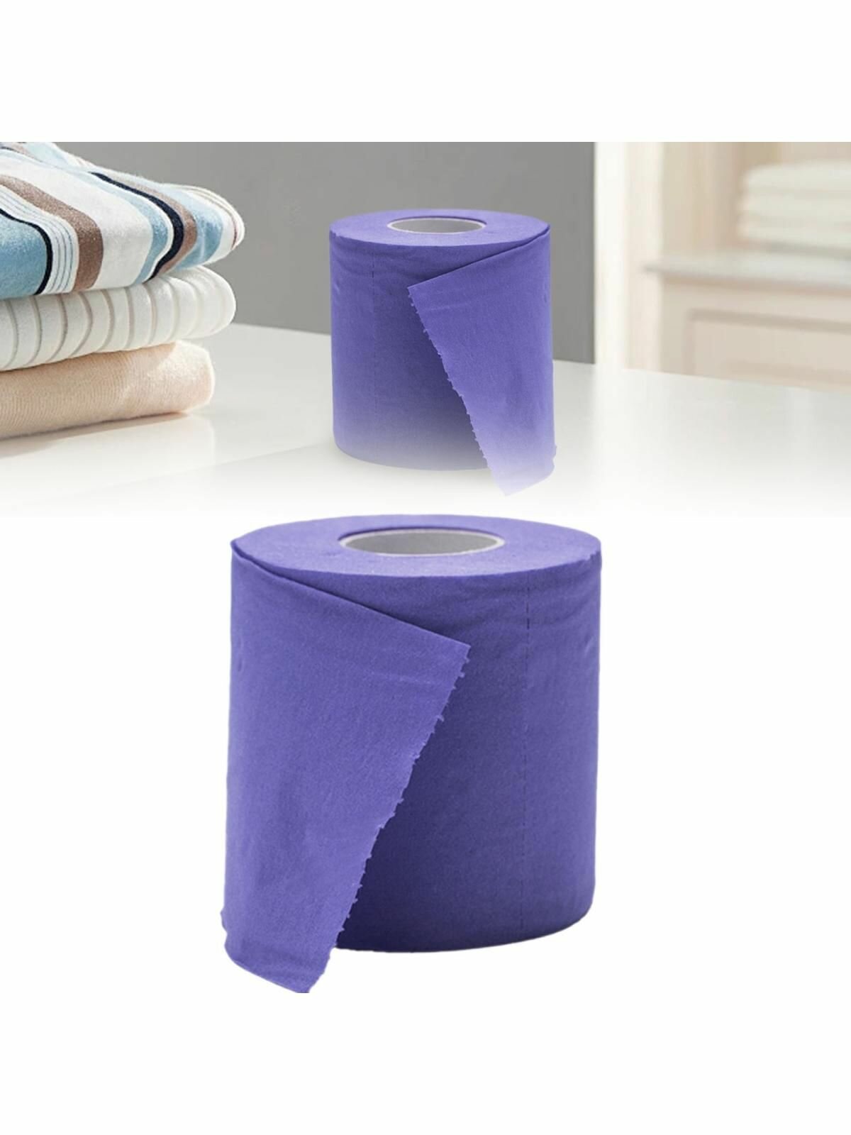 Цветная гигиеническая рулонная бумага (8 цветов на выбор), мягкая, используется для семьи, вечеринок, кемпинга, путешествий - забавный и необычный подарок