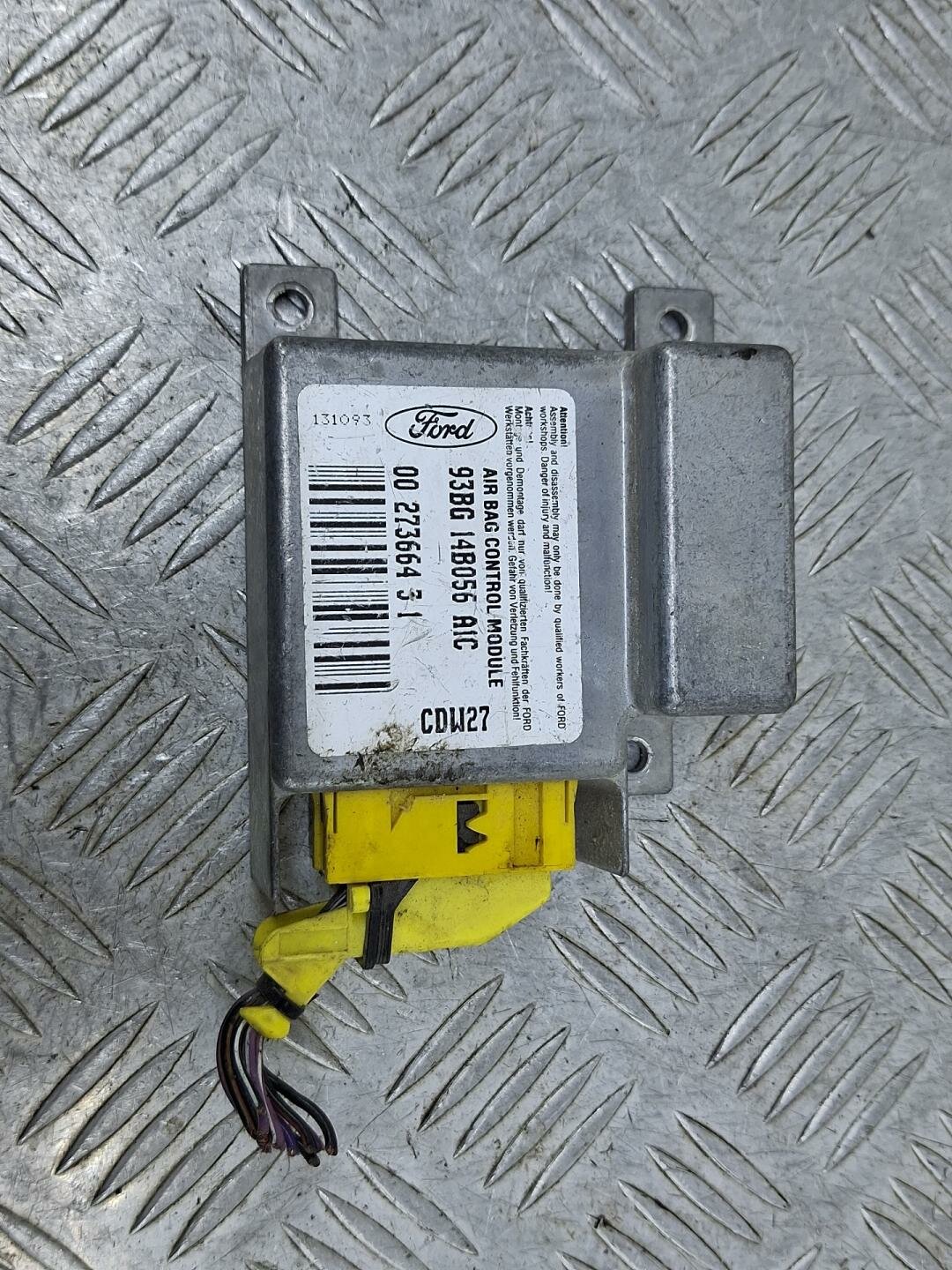 Блок управления подушками безопасности Ford Mondeo (1993 - 1996) 93BG14B056A1C