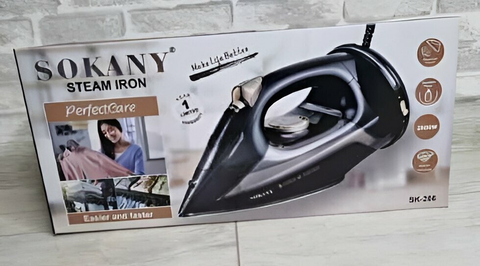 Инновационный беспроводной утюг: антипригарное покрытие, мощный пар и свобода движений.