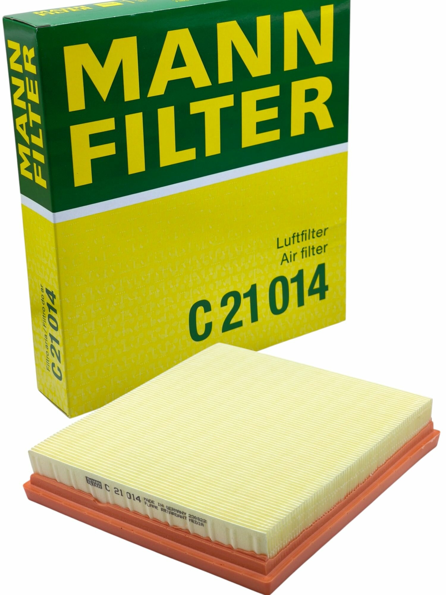 Фильтр воздушный MANN-FILTER C21014 для Skoda Octavia Rapid Yeti, VW Jetta Polo Golf