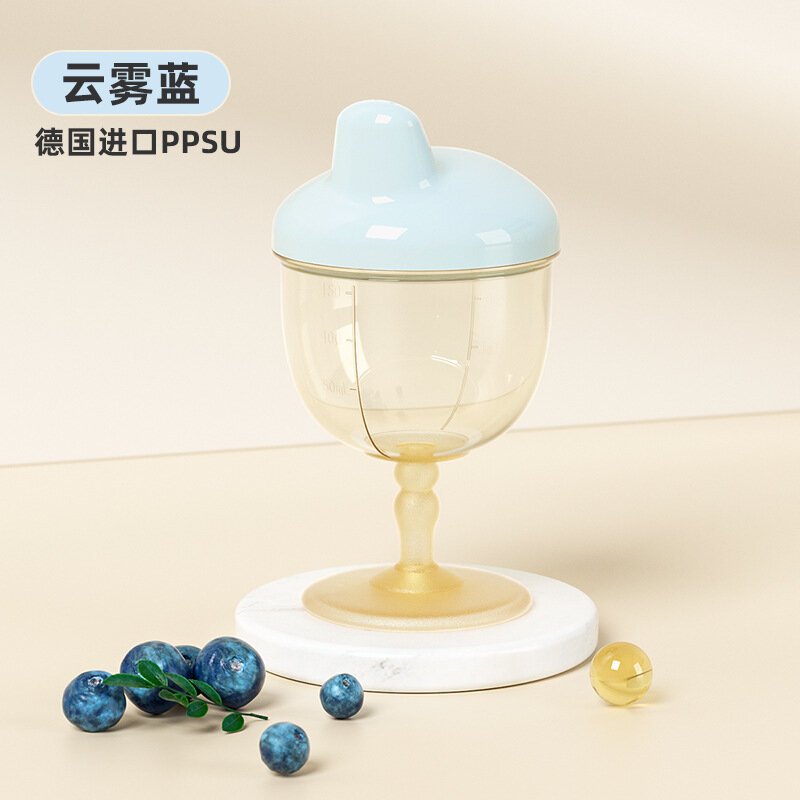 Детская молочная чашка, анти-удушье, высокая чашка, чашка для воды PPSU, чашка для обучения питья, чашка с утиным носиком, домашняя чашка для питья, бутылка для молока с прямым питьем