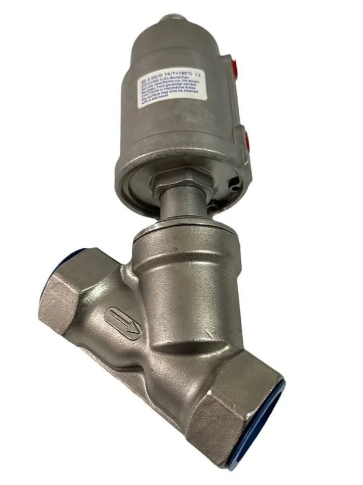 Седельный клапан с пневмоприводом - для подачи пара . G 3/4"