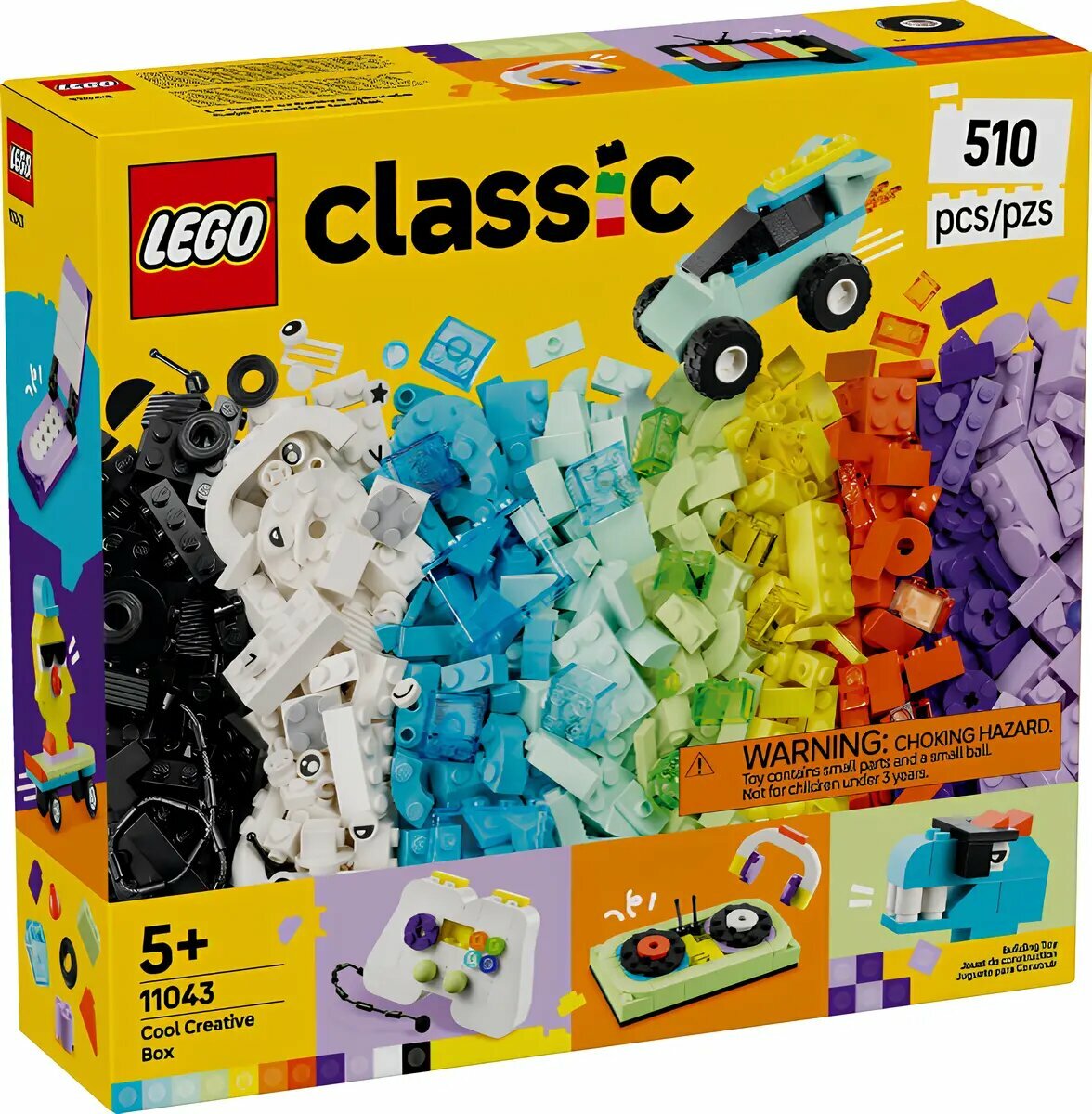 Конструктор LEGO Classic 11043 Классная креативная коробка
