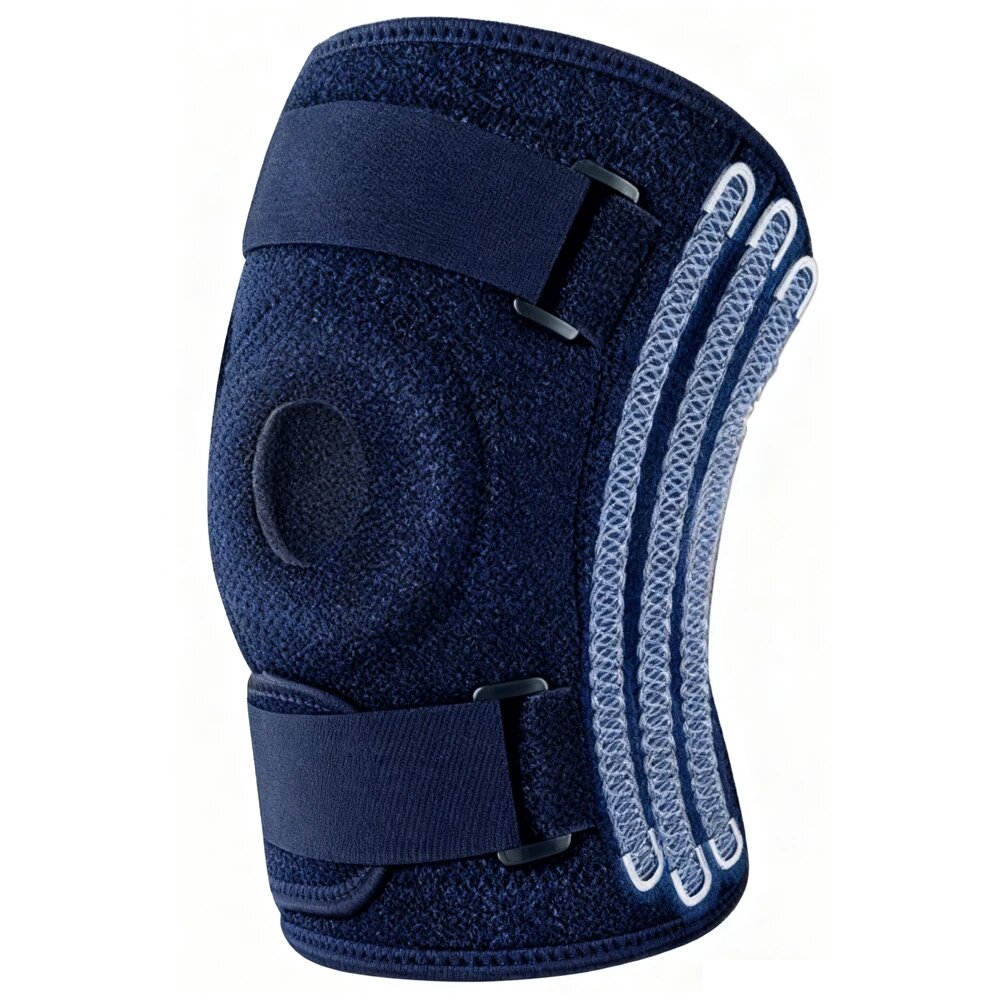 Наколенник синий BRACEFULL, размер 7XL-8XL