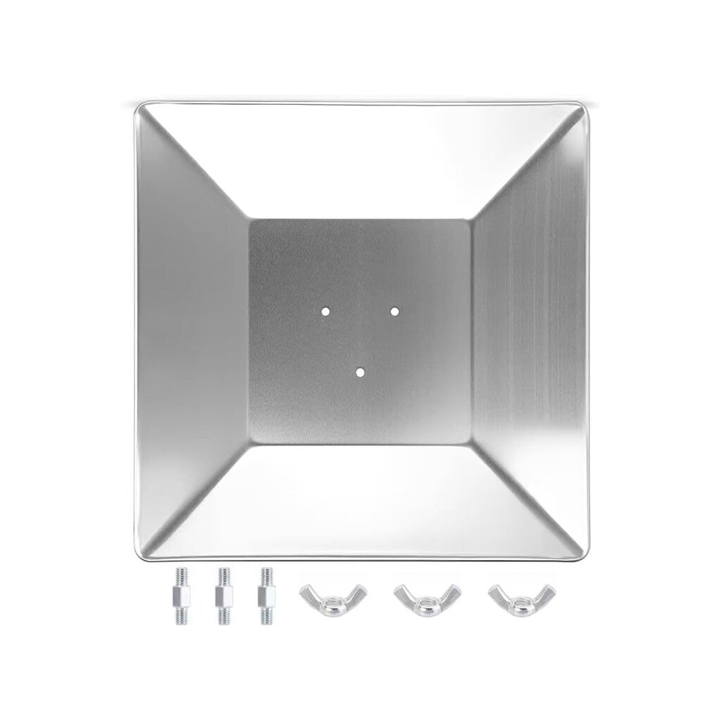 Обогреватели для внутренних двориков Отражатель Квадратная алюминиевая крышка отражателя с предварительно просверленными отверстиями