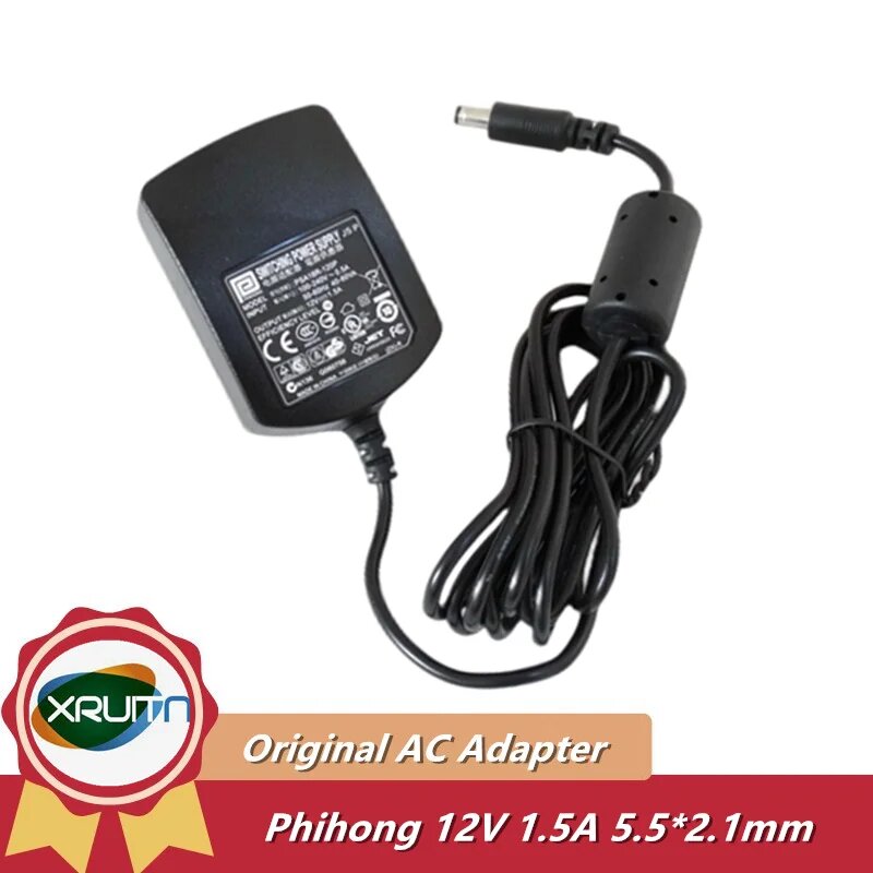 Phihong PSA18R-120P 12В 1,5А 18Вт Адаптер переменного тока