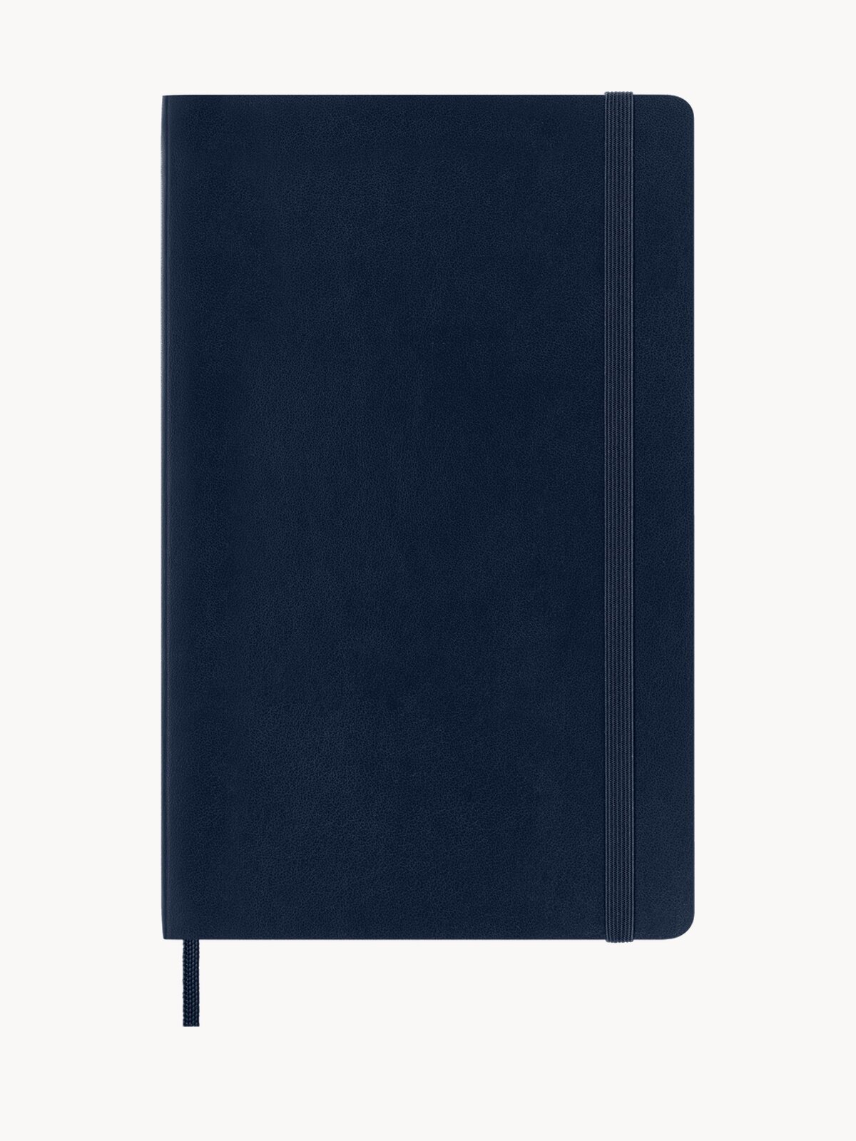 Блокнот Moleskine Classic Soft QP618B20 Large 130х210мм, 192стр, нелинованный, мягкая обложка, синий сапфир