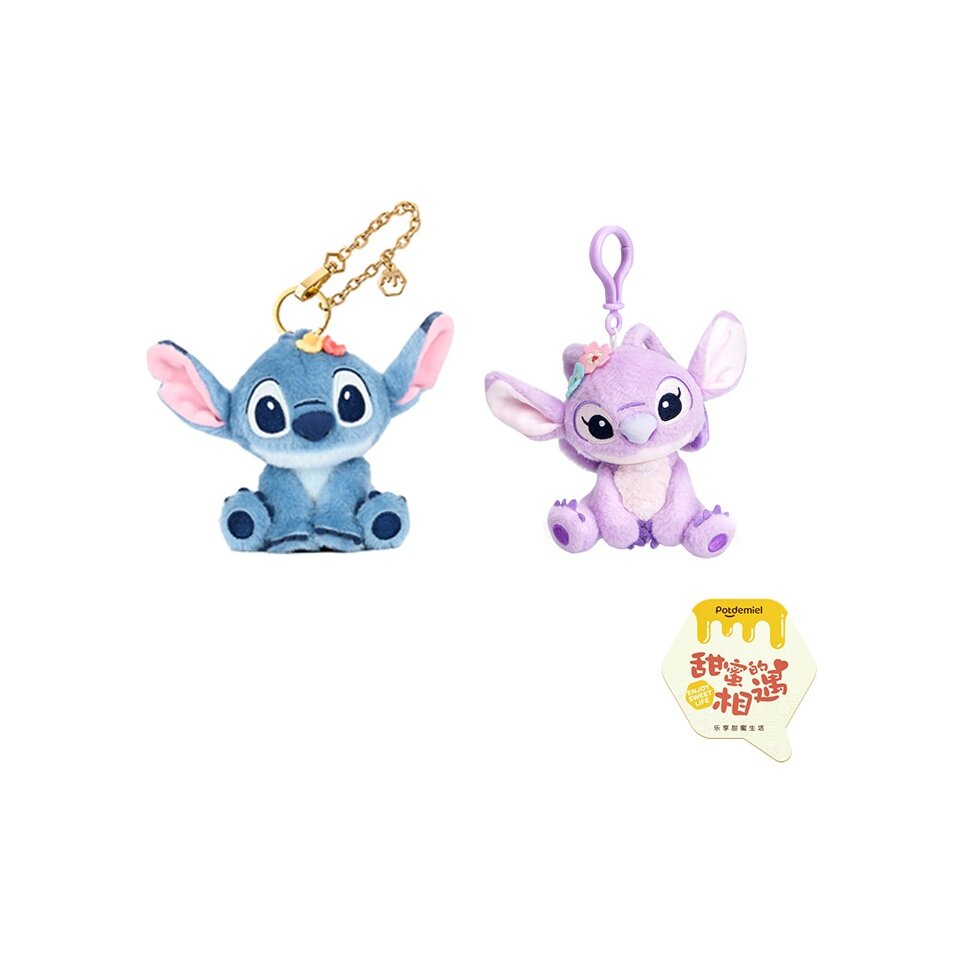 POTDEMIEL X Disney Лило и Стич Инопланетный Щенок Синий Кукла Подвеска Мягкая Игрушка 12 см 25 см 35 см 11 см Длина Тела
