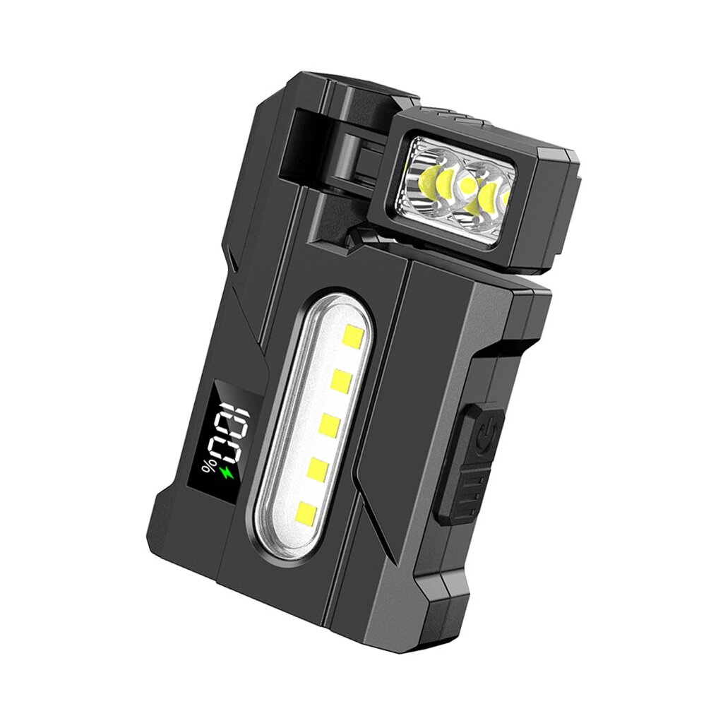 Магнитная поворотная красная и синяя предупреждающая светодиодная рабочая лампа