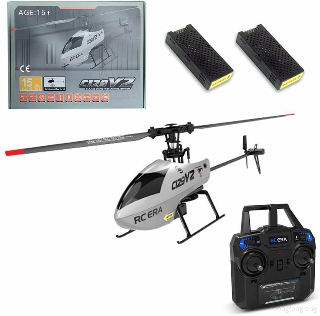 Радиоуправляемый вертолёт, Две батарейки, C129 V2