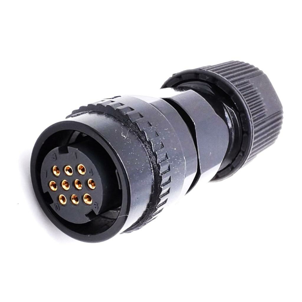 Разъём для сервопривода 10-контактный боковой JN1FS10SL10, прямая голова