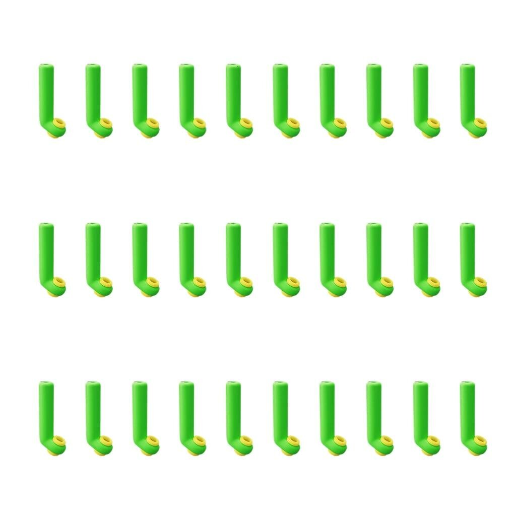 Гибкие силиконовые держатели поплавков, 30 шт, M