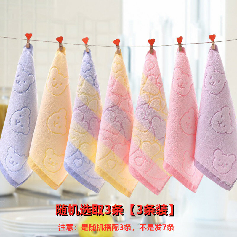 Оптовая продажа небольших квадратных полотенец полотенце для рук ＜＜《3 Pack》Сочетающееся сердце в стиле