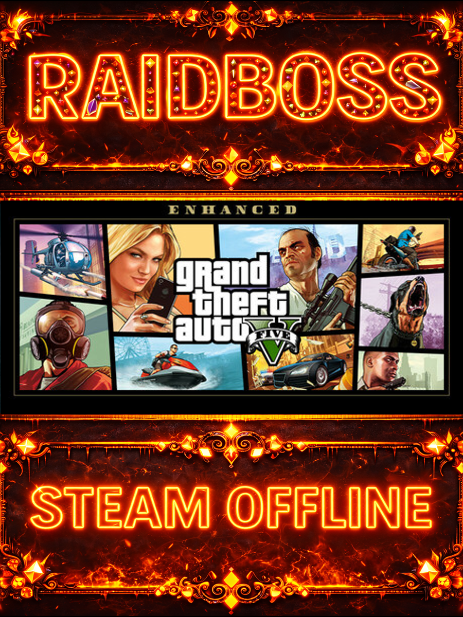 GTA V ENHANCED + LEGACY игра на аккаунте для ПК с OFF активацией для Steam (PC) РФ + СНГ