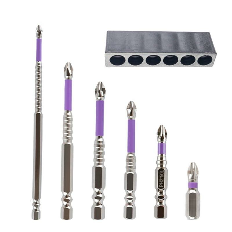 Органайзер для сверл из сплава, 6 шт.