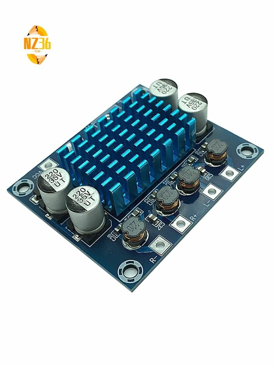 (C P D U) XH-A232 Плата цифрового усилителя мощности 30 Вт + Мощный двухканальный усилитель класса