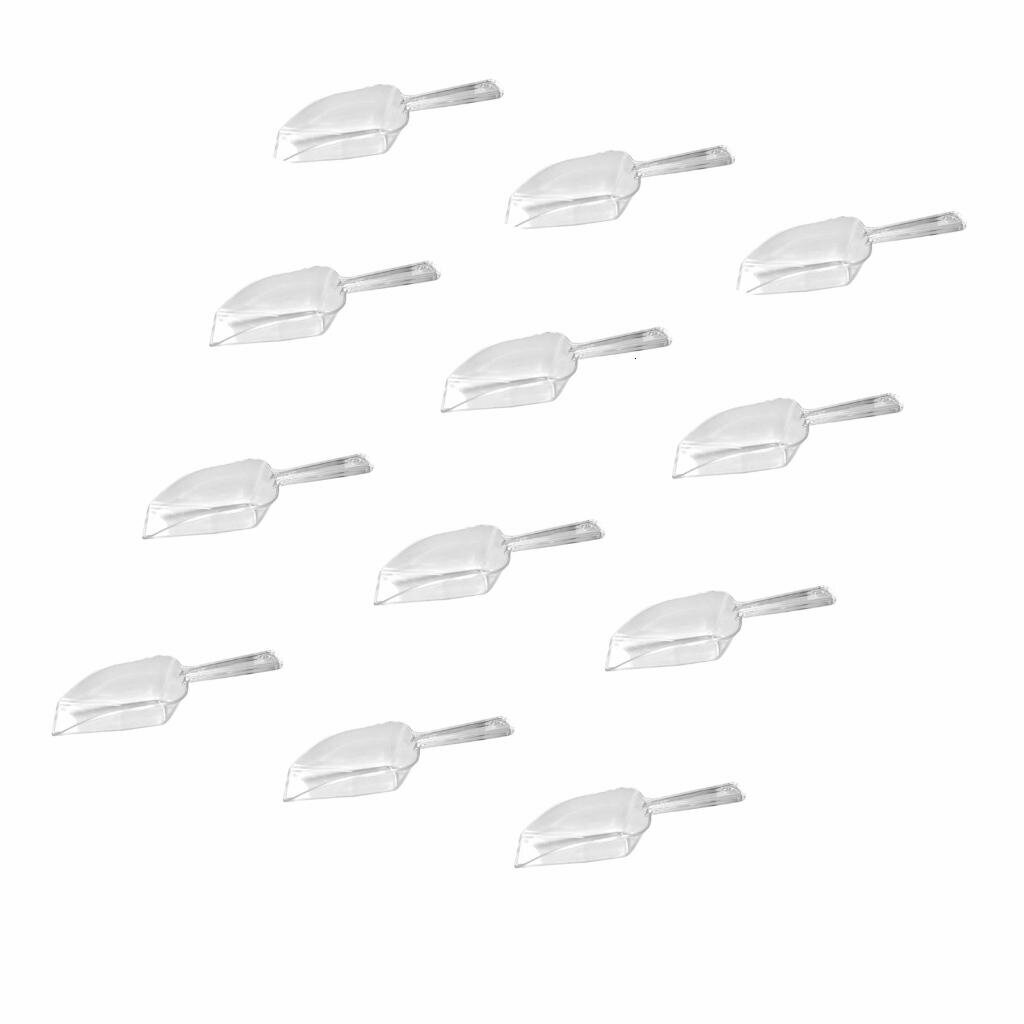 Пластиковая лопатка для льда, орехов, песка, 12 шт.