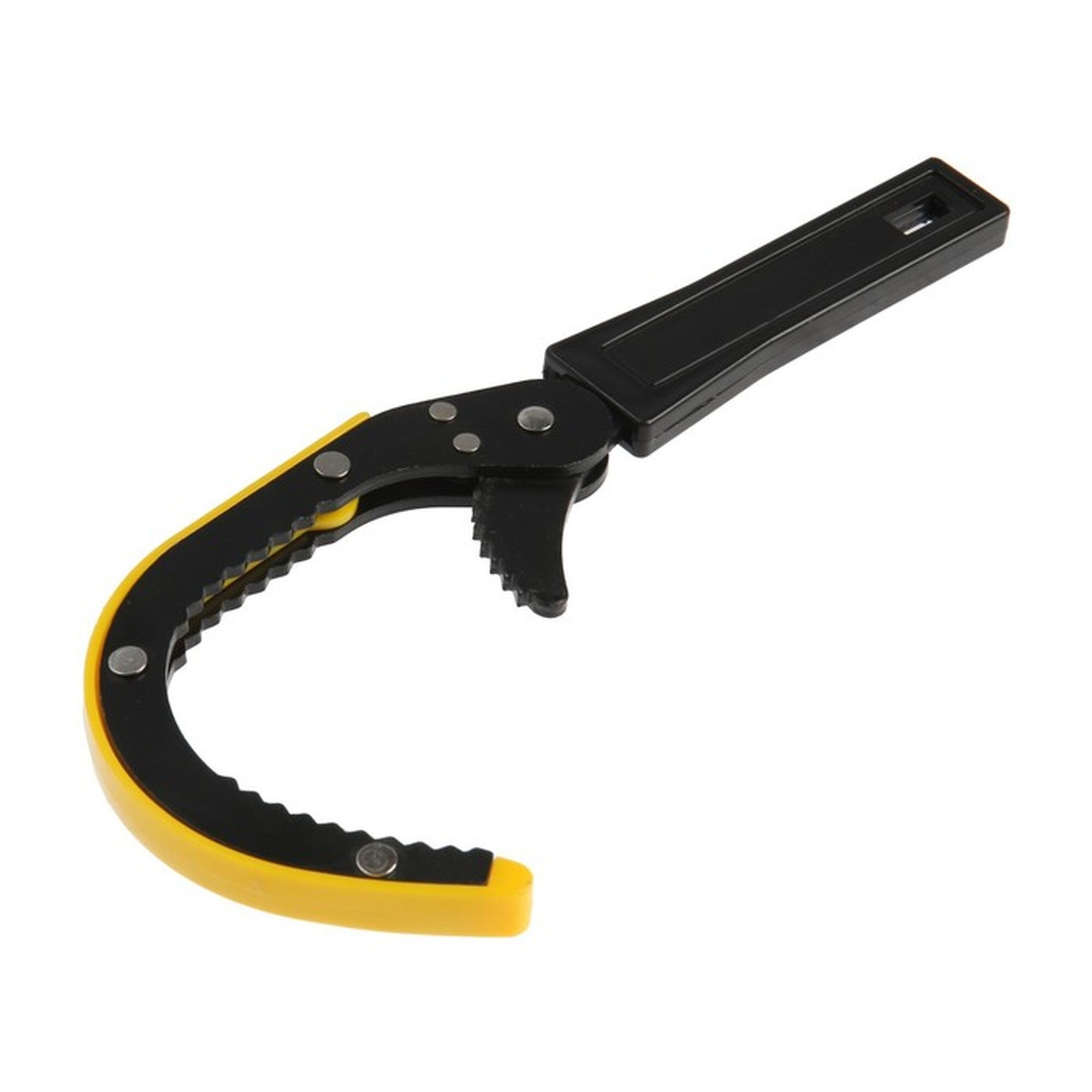 Съемник масляного фильтра Тундра "Серп", цвет черный, 75-95 мм