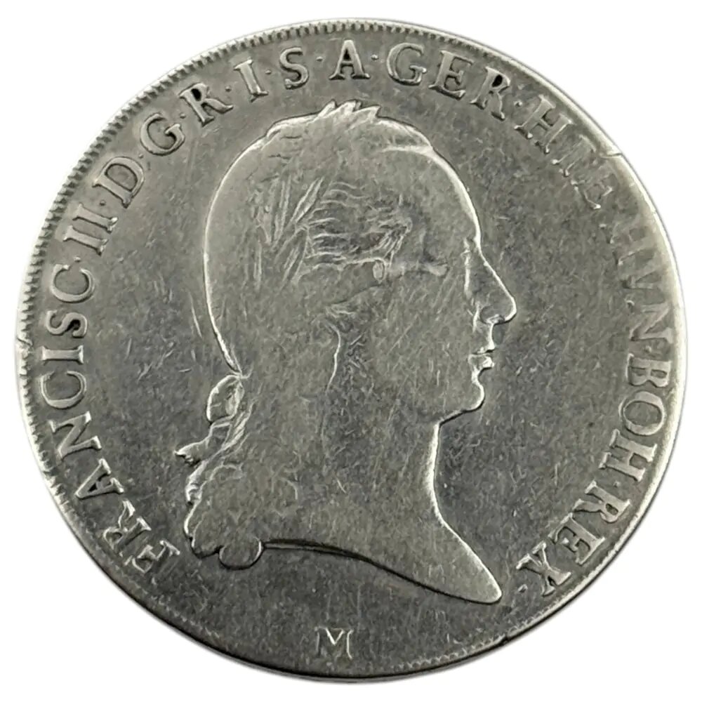 Италия, Милан 1 кроненталер (крочионе) 1793 г. (M)