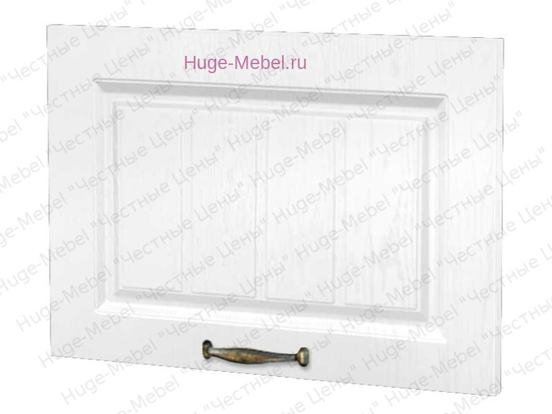 Кухонный фасад Ф-283 белый (Мария) Huge Mebel . Ширина 496 Высота 454. Кухонные фасады