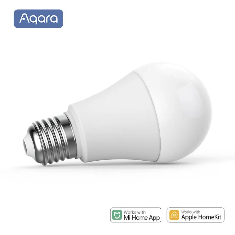 Умная светодиодная лампа Aqara T1 Zigbee 3.0 E27 2700K-6500K 220-240V с дистанционным управлением через приложение для Xiaomi Smart home Mi home Homekit App