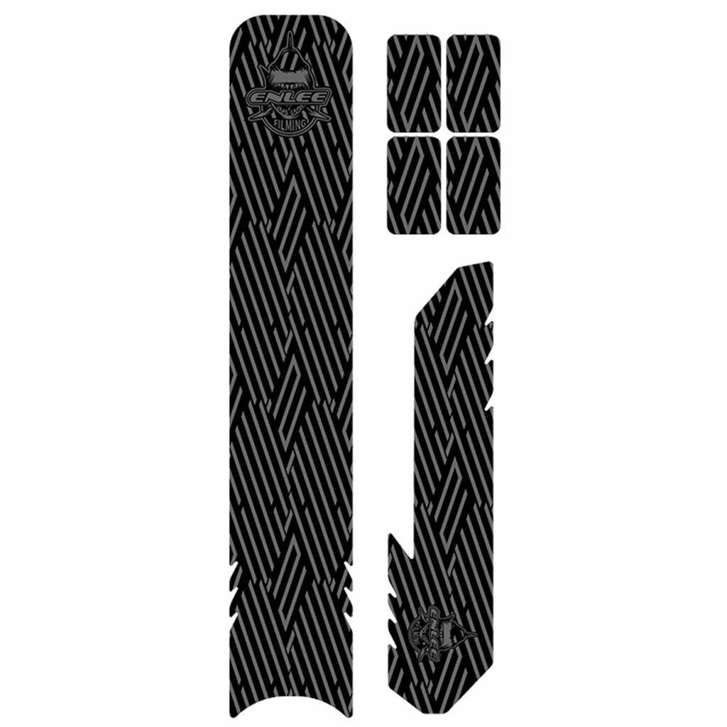 Защитная накладка для рамы велосипеда, Стиль в полоску