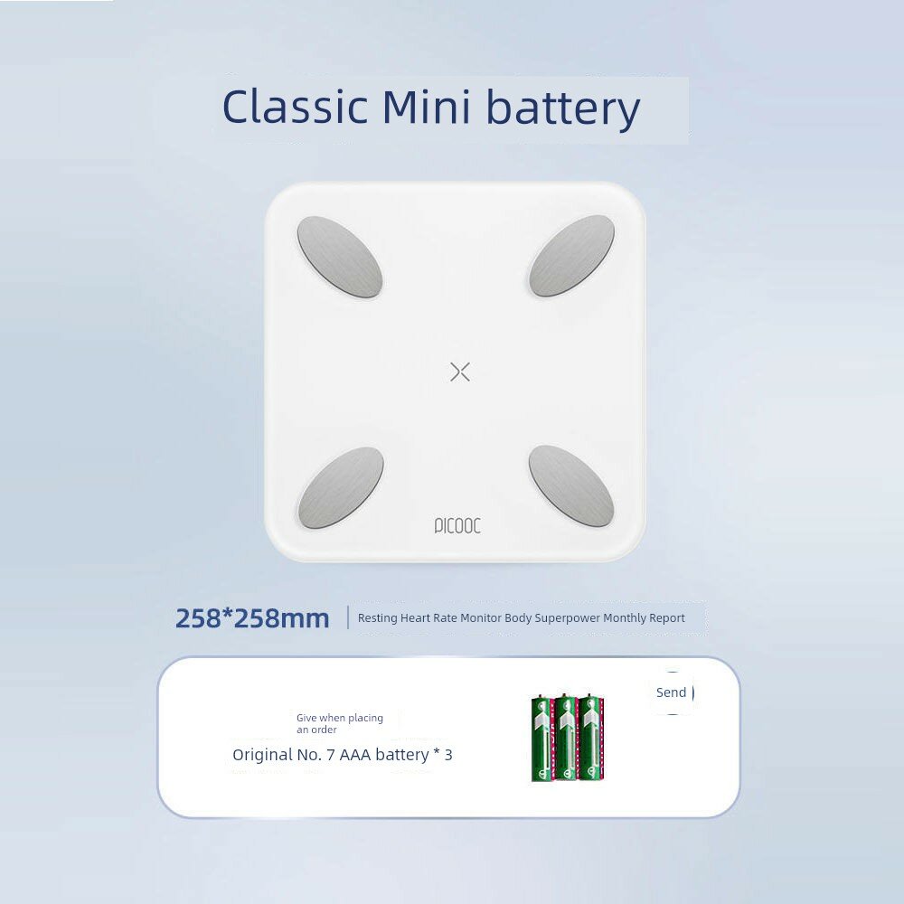 Умные весы Picooc Youpin Mini для измерения жира в организме, точные электронные весы для дома с Bluetooth, «волшебные»