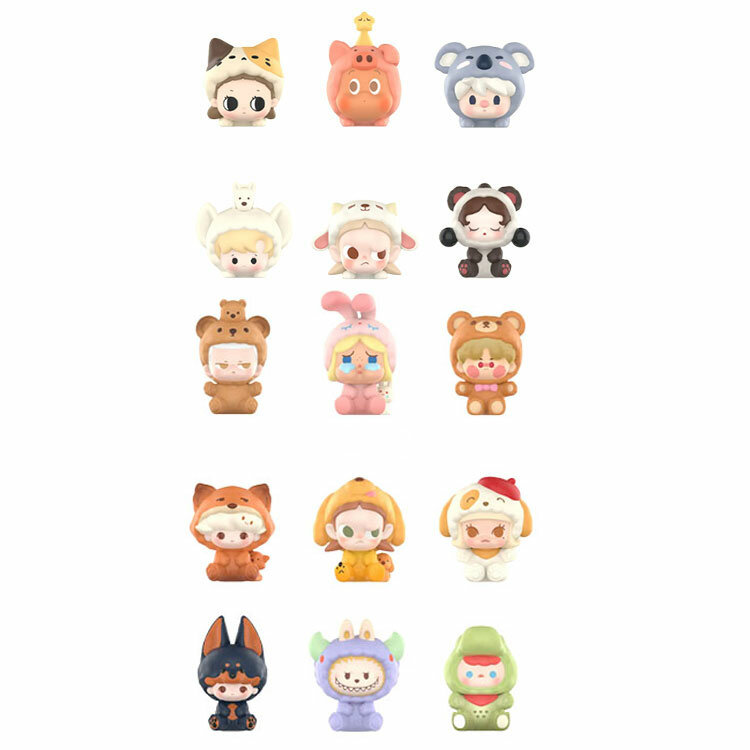 Коллекционная игрушка-сюрприз унисекс POP MART POP BEAN Adorable Beads Pajamas Party, Single Mystery Box (Random Pick)