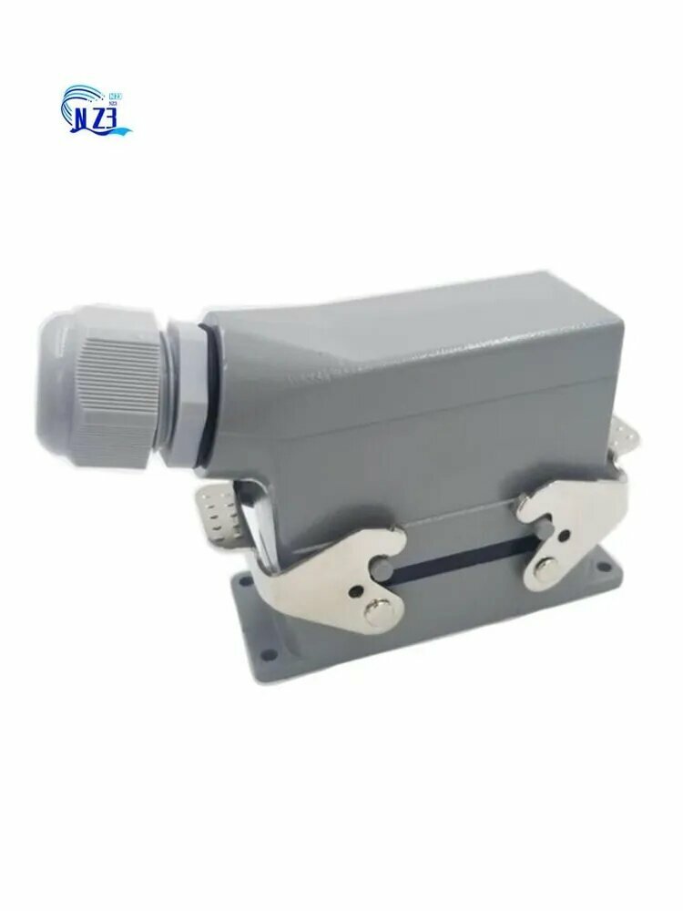 N7(H Z A D) Прямоугольные сверхмощные разъемы HDC HE 10 Core Pin 16A 500V Водонепроницаемая авиационная вилка Side Line Connector, HDC-HE-010
