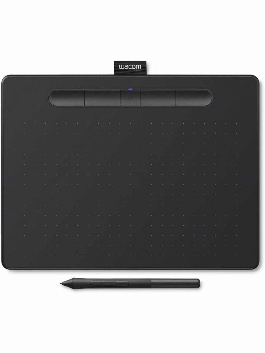 Графический планшет WACOM Intuos M Black (CTL-6100K-B) PI Без ПО