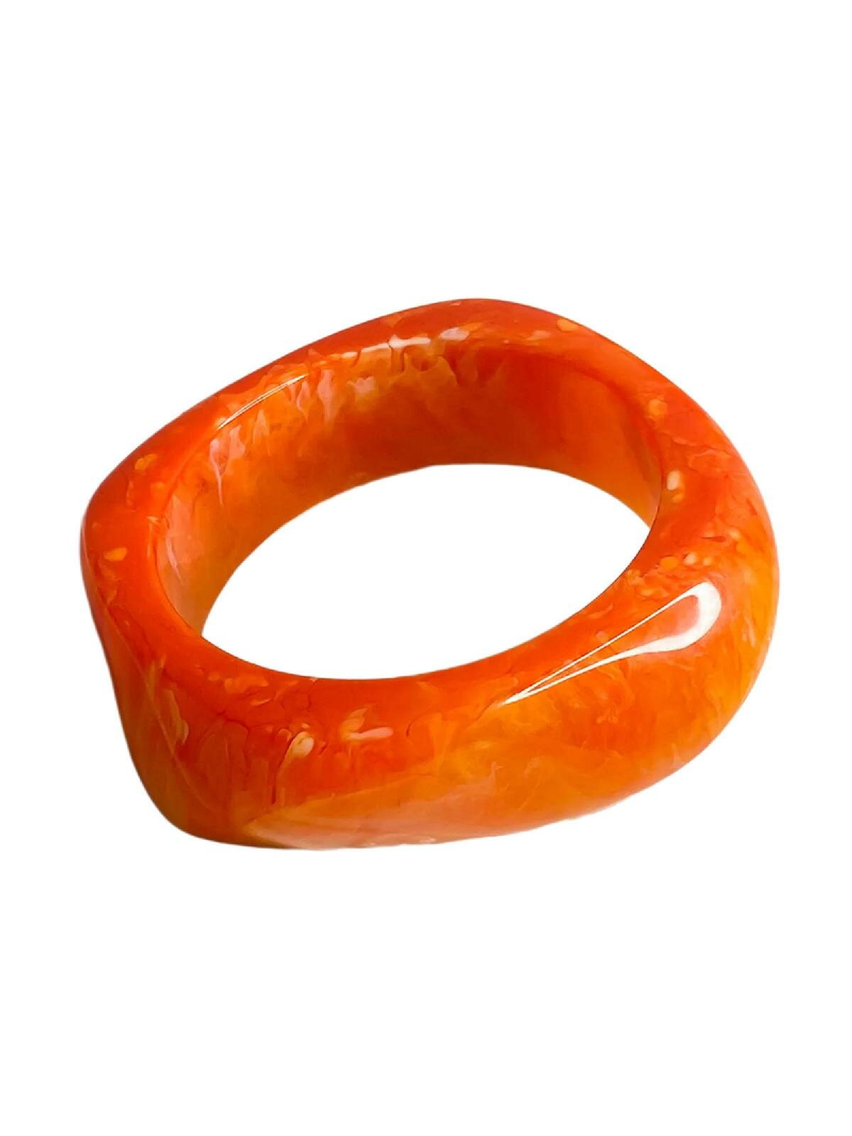 Отличительный аксессуар из акрилового браслета с ретро-дизайном для поклонников стиля