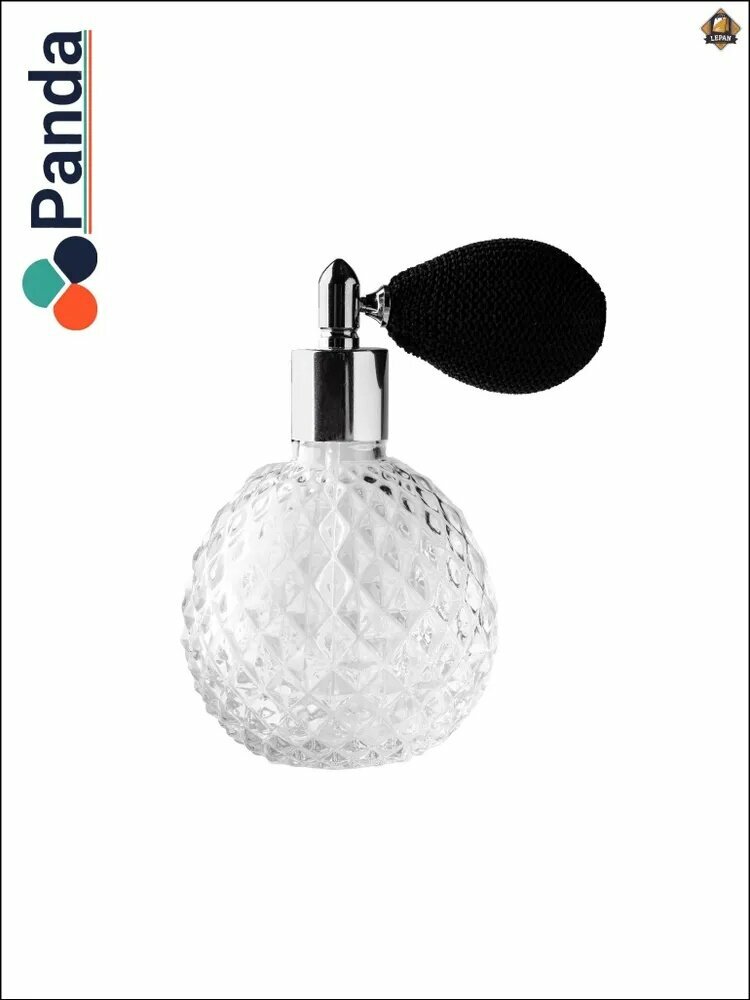 Винтажный ретро атомайзер для духов с помпой, 100 мл: эксклюзивный флакон с распылителем-lepan