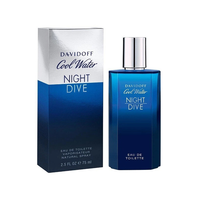 Туалетная вода Davidoff Cool Water Night Dive 75 мл / Давидофф Кул Вотер Найт Дайв мужской