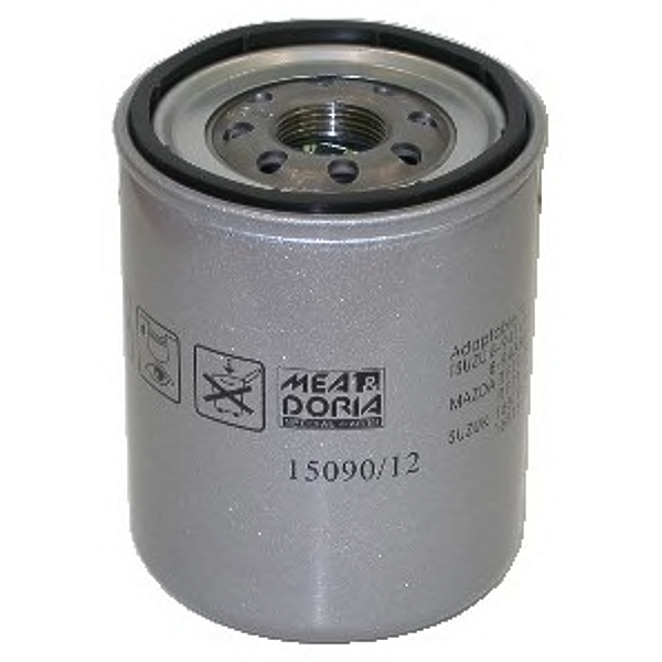 MEAT&DORIA 15090/12 (1651078E00 / 1651078E00000 / 1651678E00) фильтр масляный isuzu: n-serie nkr 69s, npr 69m, npr 69l 93-, trooper (ubs)