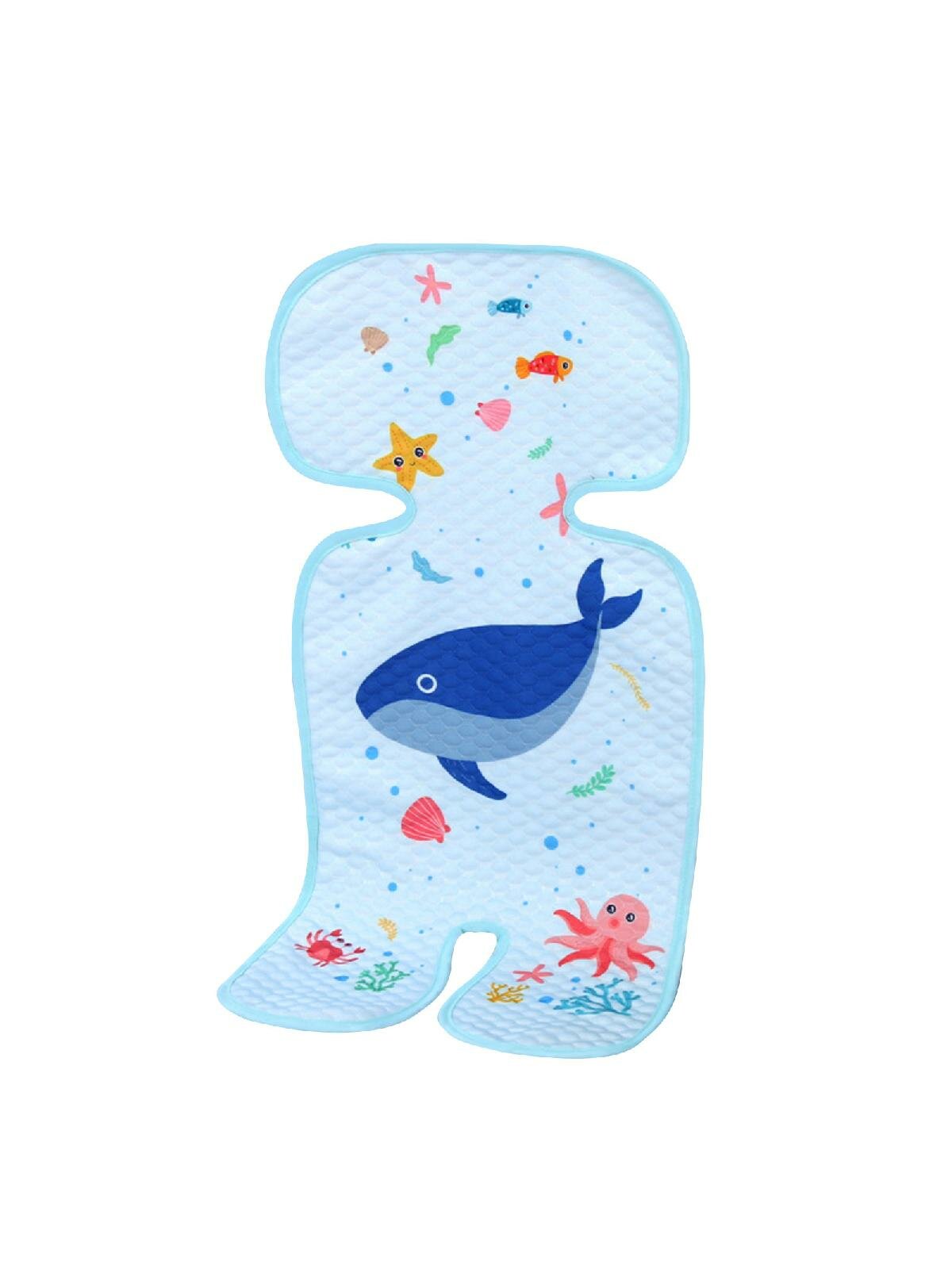 Охлаждающий коврик для колясок Летние вкладыши для сидения детских колясок Дышащий коврик для сиденья автомобиля