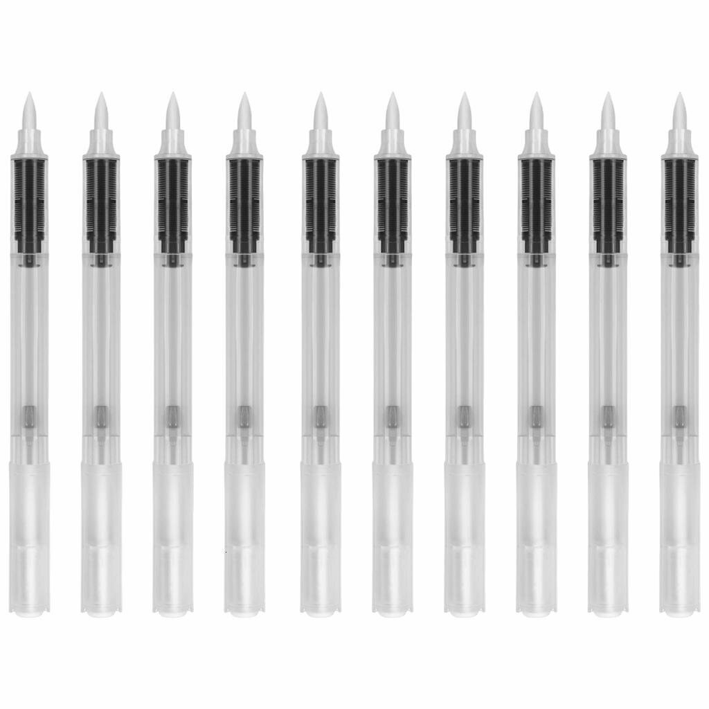 Многоразовый маркер Пустой тюбик С видимым уровнем чернил, плавный поток дизайнерских канцелярских принадлежностей, плавный почерк