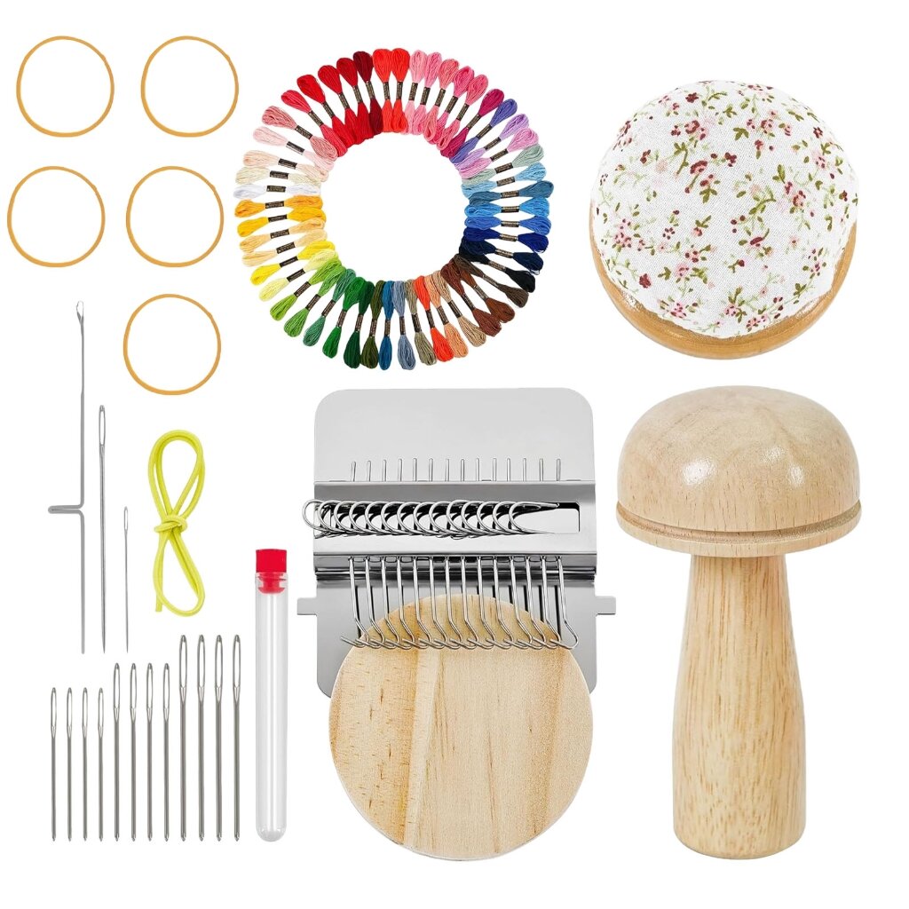 Деревянный гриб для штопки художественных изделий, домашнего шитья