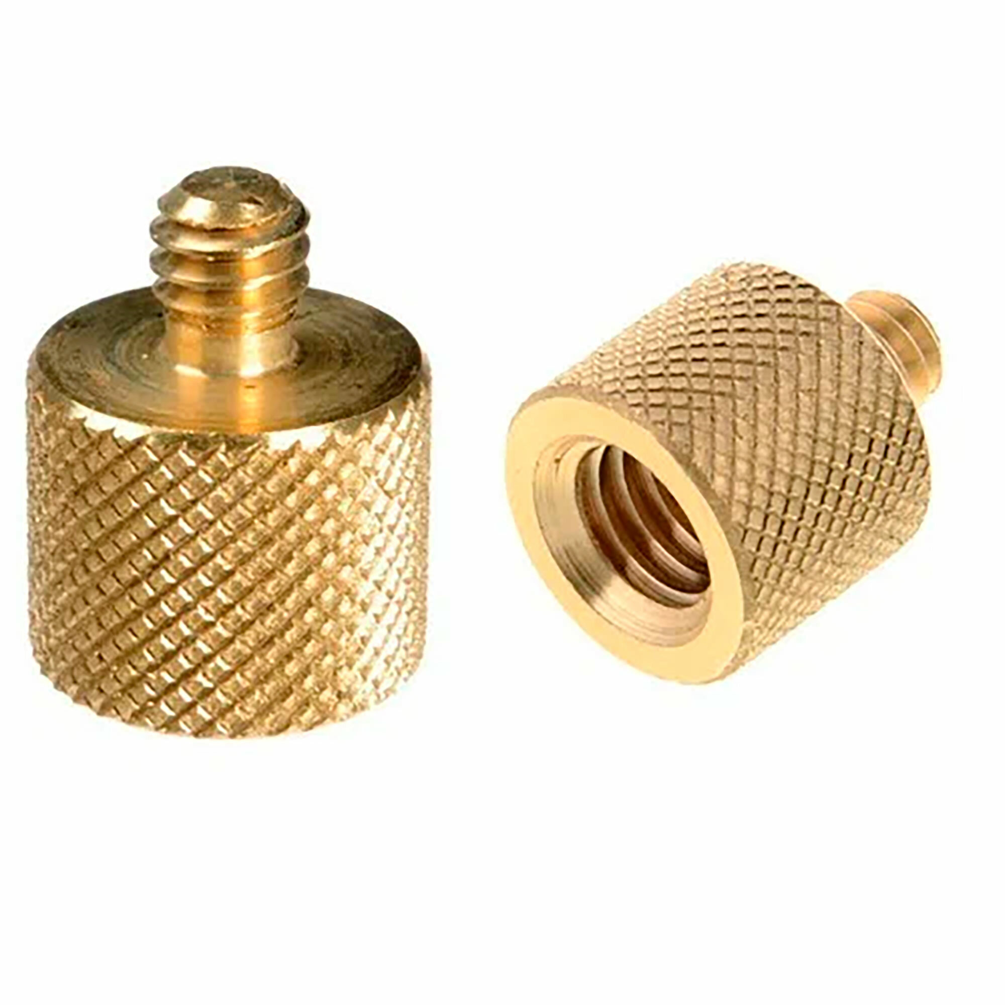 Адаптер Manfrotto резьбовой 015, для штативов и моноподов, латунь