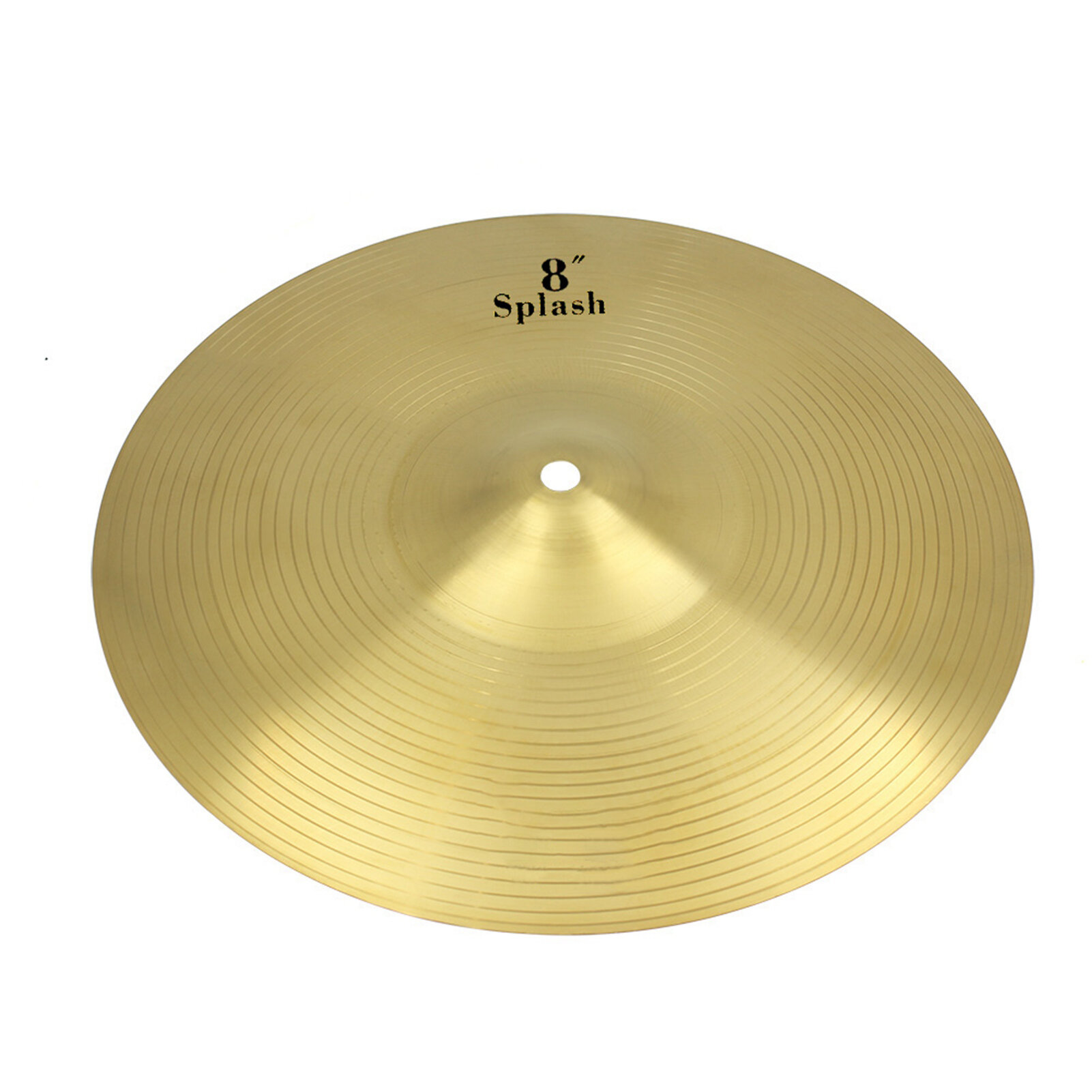 8-дюймовая латунная тарелка крэш-райд хай-хэт для ударной установки.
