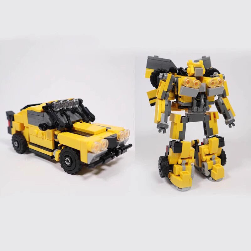 MOC-152403 деформируемая модель шмеля, строительные блоки, украшение на день рождения, подарок, новая модель для мужчин