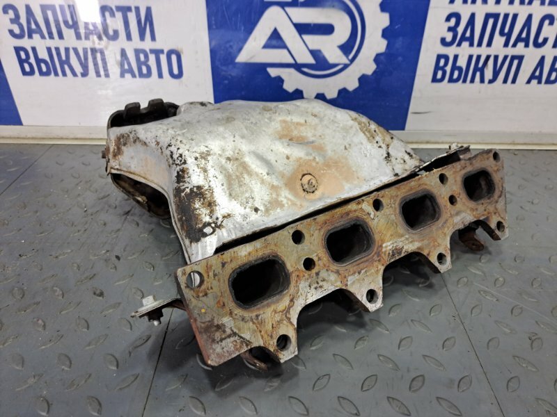 Б/У Коллектор выпускной Renault Scenic 2 JM / Рено Сценик 2 JM 1.6 K4M812 113 Л.С 2007