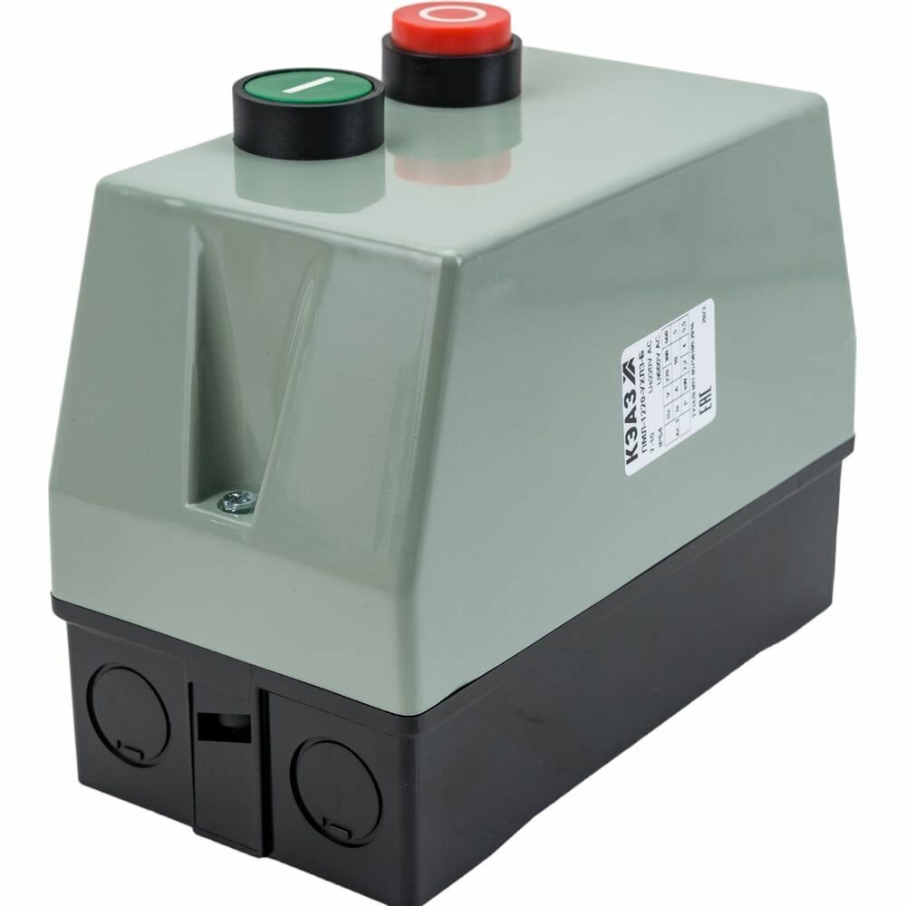 Пускатель магнитный ПМЛ 1220 10А 220AC (7-10А) УХЛ3 Б КЭАЗ 110687