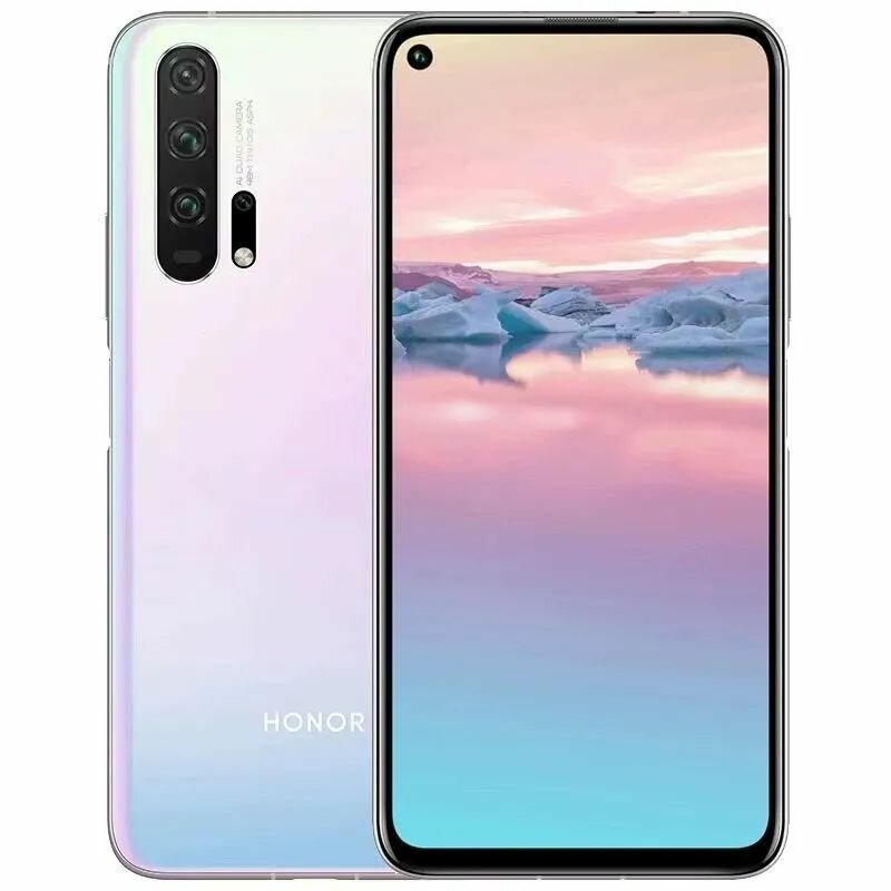 HONOR Смартфон honor 20 pro Global 8/256 ГБ, белый