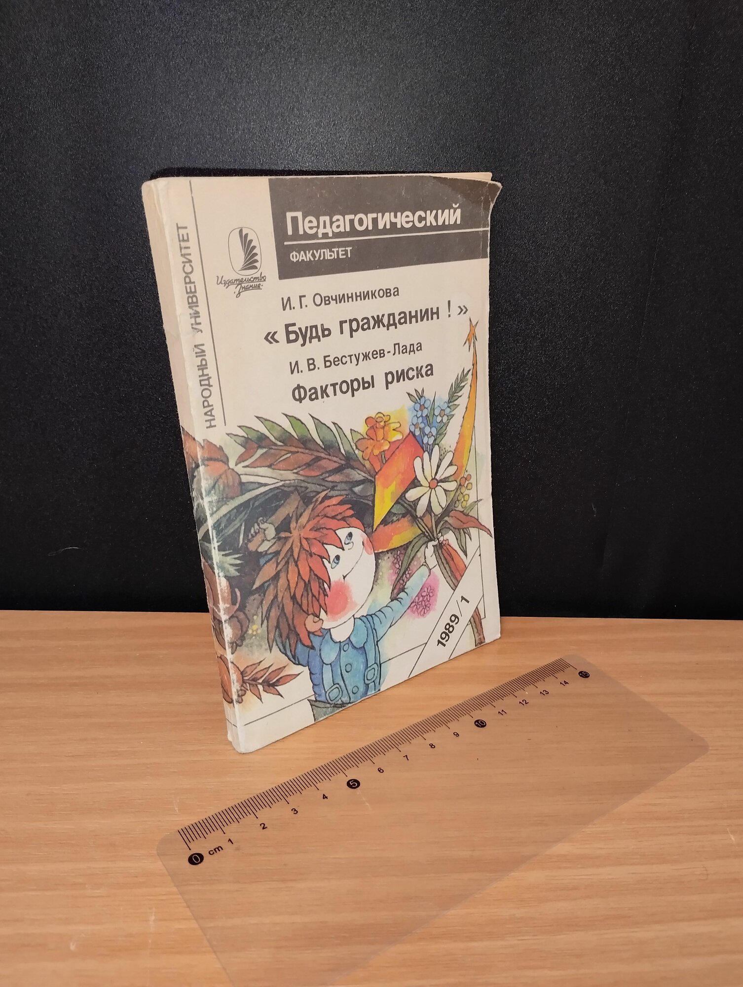Будь гражданин! Факторы риска. Овчинникова Ирина Григорьевна. 1989