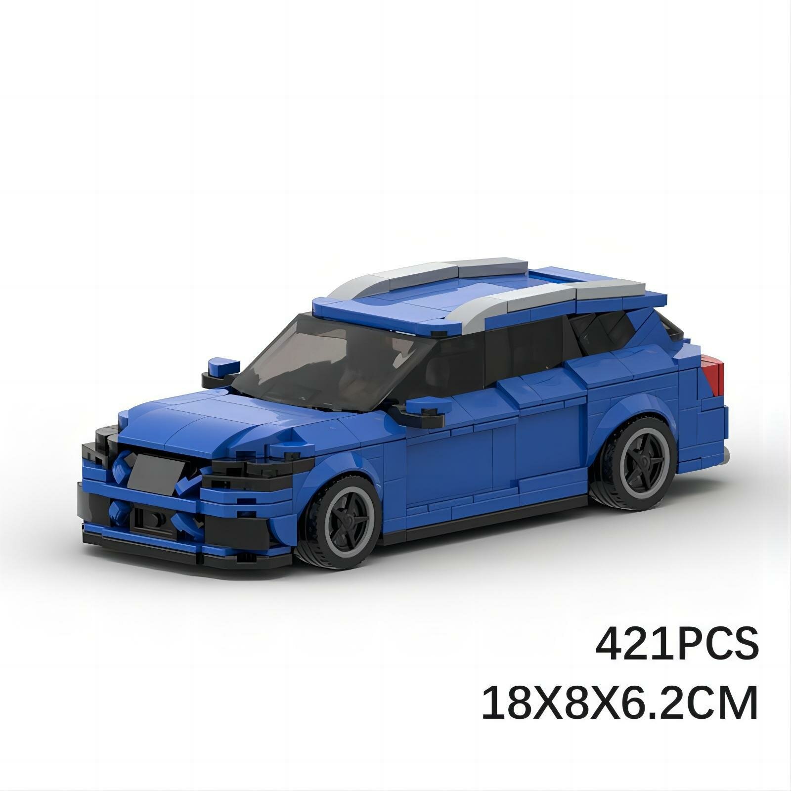 Набор строительных блоков MOC Seat Leon 5F ST FR 8 сетка модель автомобиля подарок мальчику