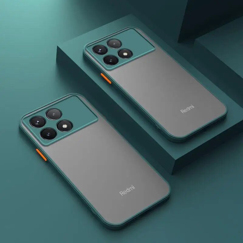 Чехол Redmi Note 13 Pro 4G Dark Green, матовый