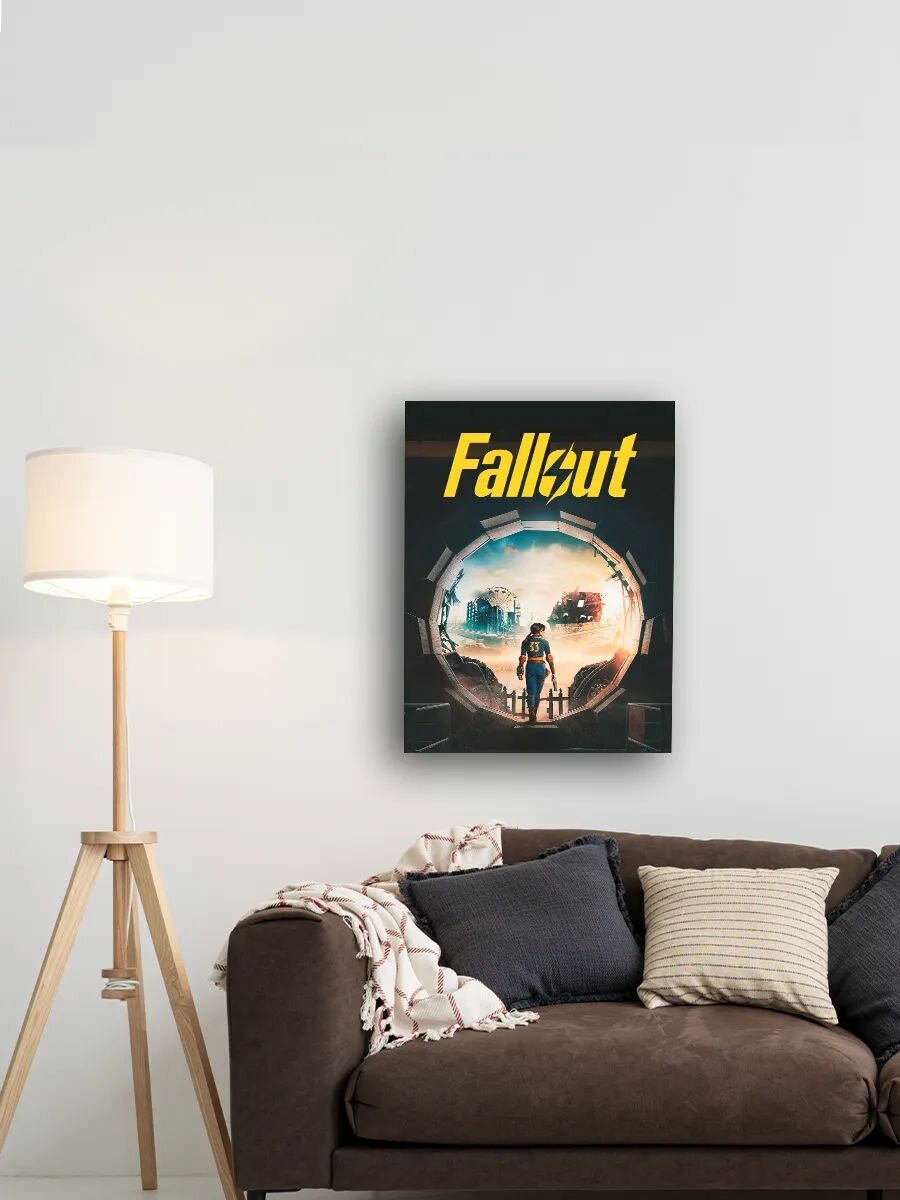 Постер на стену Fallout, плакат 1шт, А4 размер. — фото 1